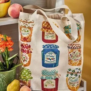 TAG Jam Jar Tote Multi Cotton Summer