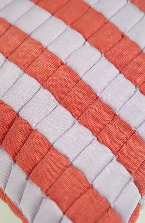 ARCHIVE NEW YORK Quilted Sujani Striped Throw Pillow