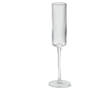 TAG Linea Champagne Flute Glass Everyday - Clear