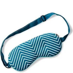 TAG Chevron Sleep Mask Cotton Everyday - Teal
