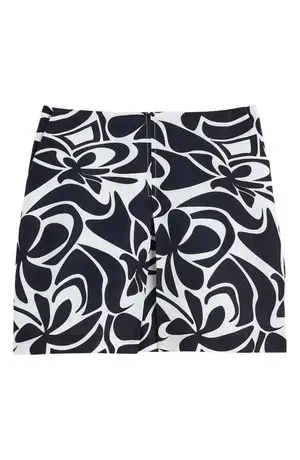 Madewell Pleated Linen Miniskirt