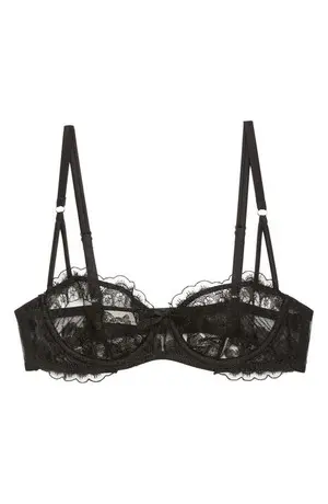 FLEUR DU MAL Mila Lace Underwire Balconette Bra