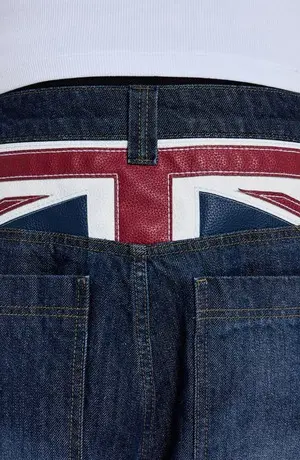 JADED LONDON Kingdom Colossus Baggy Denim Shorts