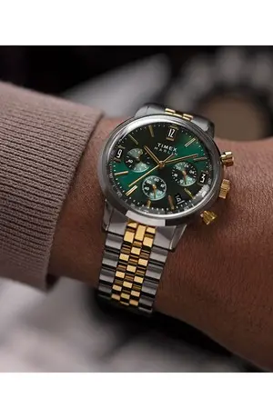 Timex® Marlin Chronograph Bracelet Watch