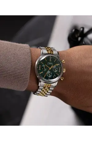 Timex® Marlin Chronograph Bracelet Watch