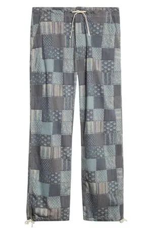 Double Rl Patchwork Trompe L'oeil Jersey Joggers