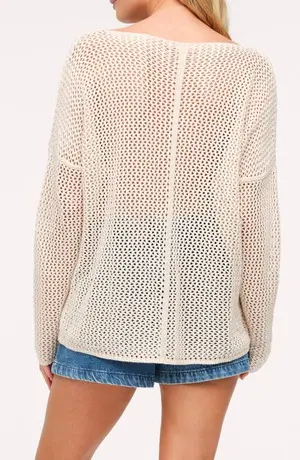 NUUDS Summer Breeze Open Stitch Sweater