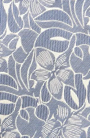 David Donahue Floral Silk Jacquard Neck Tie