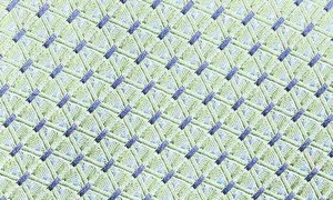 David Donahue Geometric Jacquard Silk Neck Tie