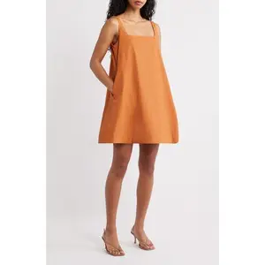 Trapeze Fit Mini Dress