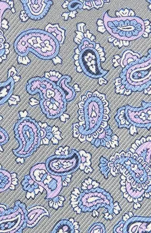 David Donahue Paisley Silk Neck Ties