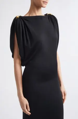 Altuzarra Henderson Knit Maxi Dress - Black