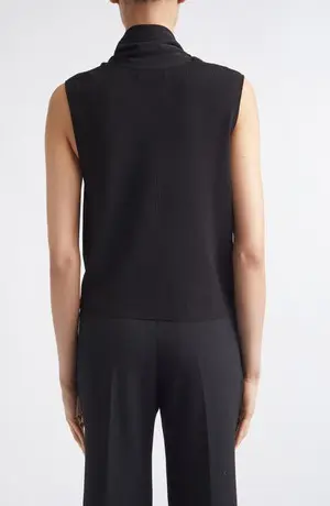 Altuzarra Sleeveless Cowl Neck Knit Top