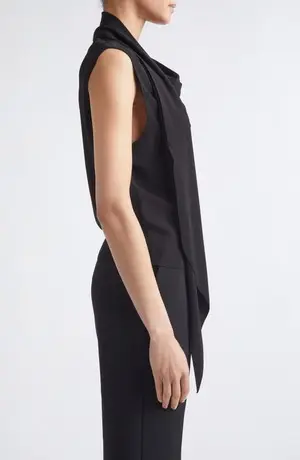 Altuzarra Sleeveless Cowl Neck Knit Top