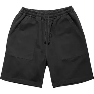 SERVICE WORKS Classic Cotton Poplin Drawstring Chef Shorts - Black