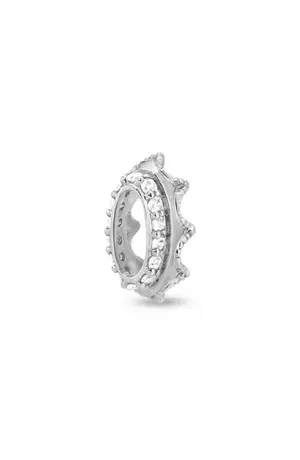 Adina Reyter Pavé Diamond Crown Mini Bead Charm