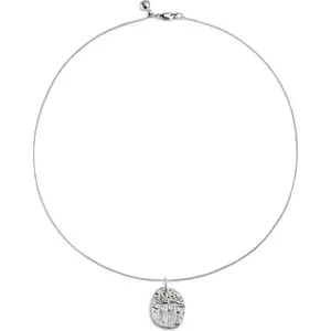 Monica Vinader Monica Vinader Sisterhood Pendant Necklace Sterling Silver