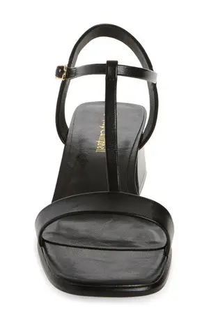 Jeffrey Campbell Austere Ankle Strap Sandal - Black