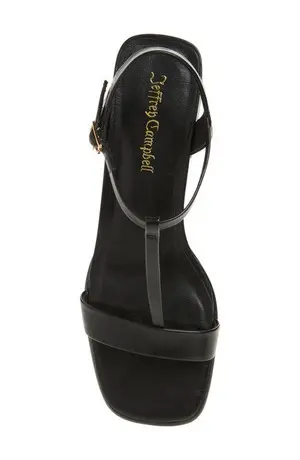 Jeffrey Campbell Austere Ankle Strap Sandal - Black