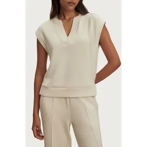 Varley Delphi V-neck Tank With Cap Sleeves - Pristine