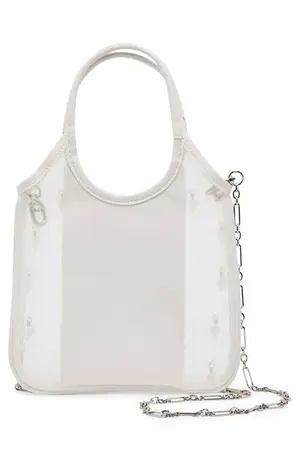Dolce Vita Sylvene Canvas Crossbody - White