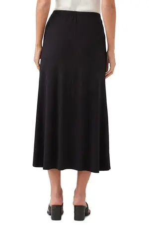 Karen Kane Side Slit Midi Skirt