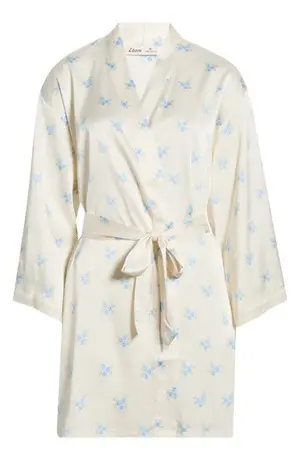 ETAM Noreen Floral Satin Wrap