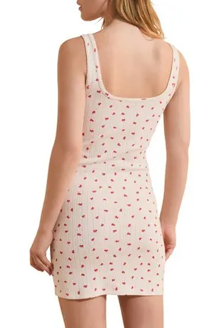 ETAM Katell Pointelle Cotton Nightgown - Linen