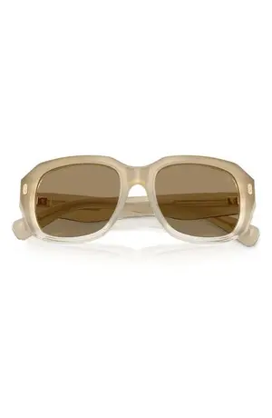 Brunello Cucinelli Demetra 53mm Square Sunglasses