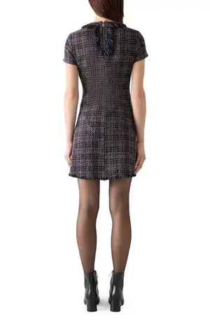 LK BENNETT Alba Tweed Mini Dress