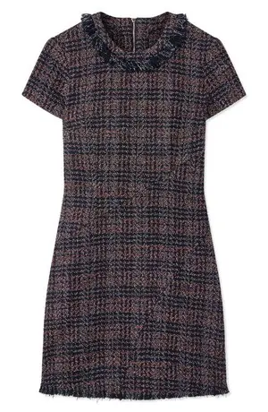 LK BENNETT Alba Tweed Mini Dress