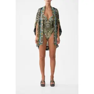 Camilla Open Front Cardigen Cape
