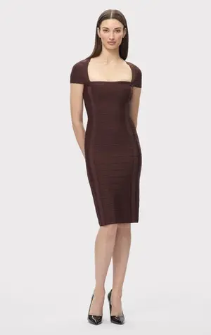 Herve Leger Off The Shoulder Dresses