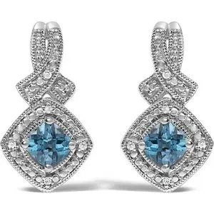 Haus Of Brilliance Cushion Earrings