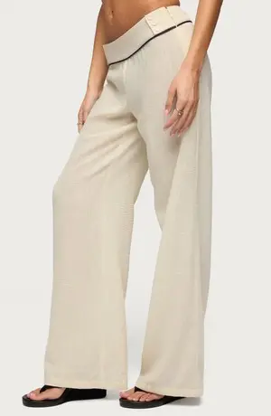EDIKTED Dorine Wide Leg Pants