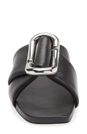 Marc Jacobs The Pop J Marc Slide Sandal - Black