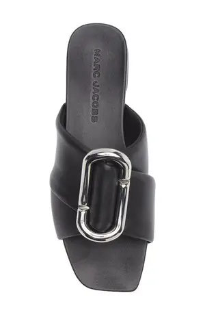 Marc Jacobs The Pop J Marc Slide Sandal - Black