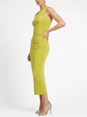 Rachel Rachel Roy Asymmetrical Drape Midi Dress