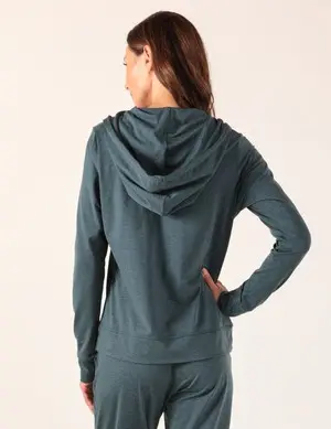 GLYDER Full Zip Lightweight Hoodie - Slate