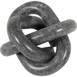 STORIED HOME Marble Chain Link - Grey