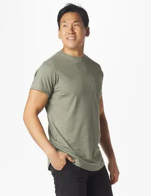 GLYDER Do No Harm Tee - Moss