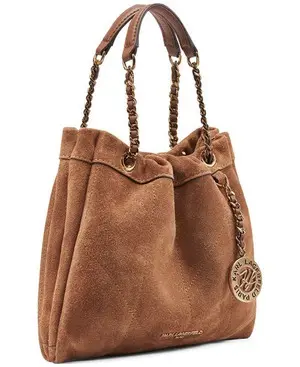 Karl Lagerfeld Paris Amandine Suede Crossbody Bag