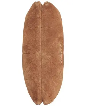 Karl Lagerfeld Paris Amandine Suede Crossbody Bag