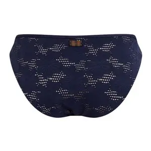 Vilebrequin Jacquard Fleur Broderie Anglaise Mini Brief Bikini Bottom