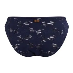 Vilebrequin Jacquard Fleur Broderie Anglaise Mini Brief Bikini Bottom