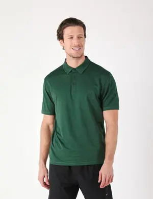 GLYDER Fairway Polo - Forest