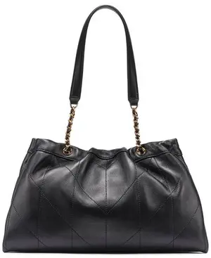 Karl Lagerfeld Paris Amandine Leather Shoulder Bag