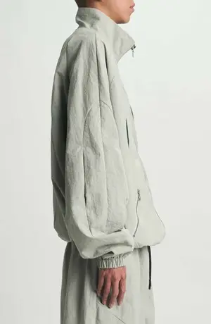 RtA Water-resistant Nylon Zip-up Jacket