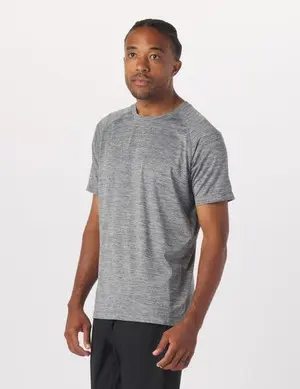 GLYDER Motivator Raglan Tee - Black