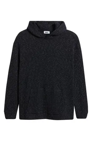KROST Metallic Speckle Knit Cotton Blend Hoodie
